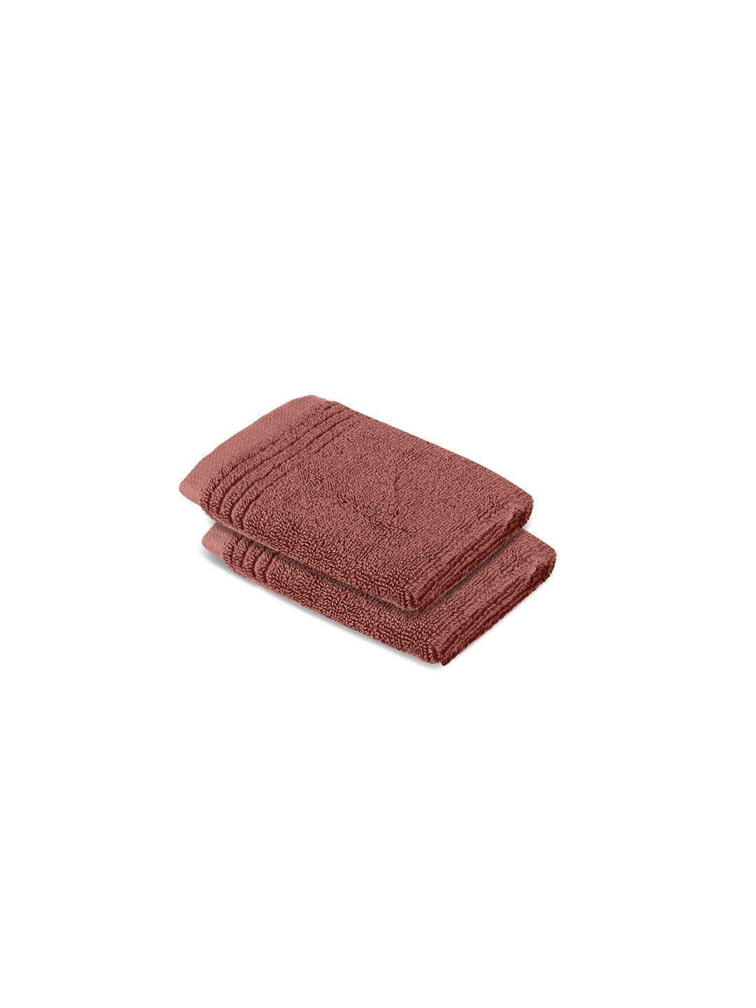 Buy Gold Collection, Lush Spa | Face Towel Pack of 2 | 600 GSM - Orange ...